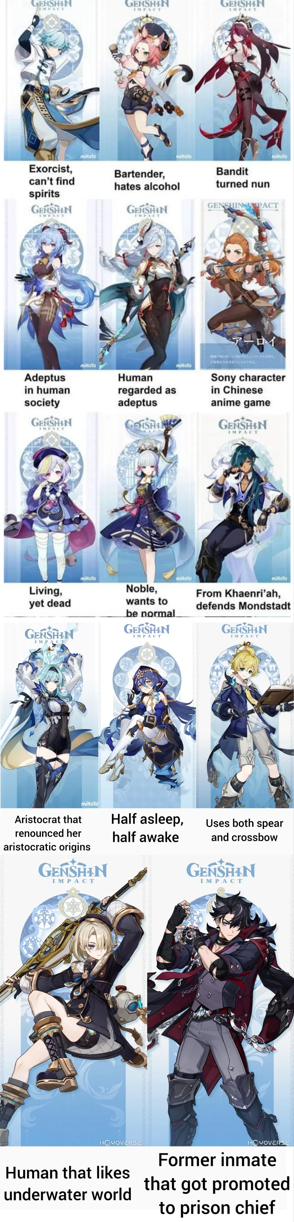 Updated cryo users in a nutshell Genshin Impact | HoYoLAB