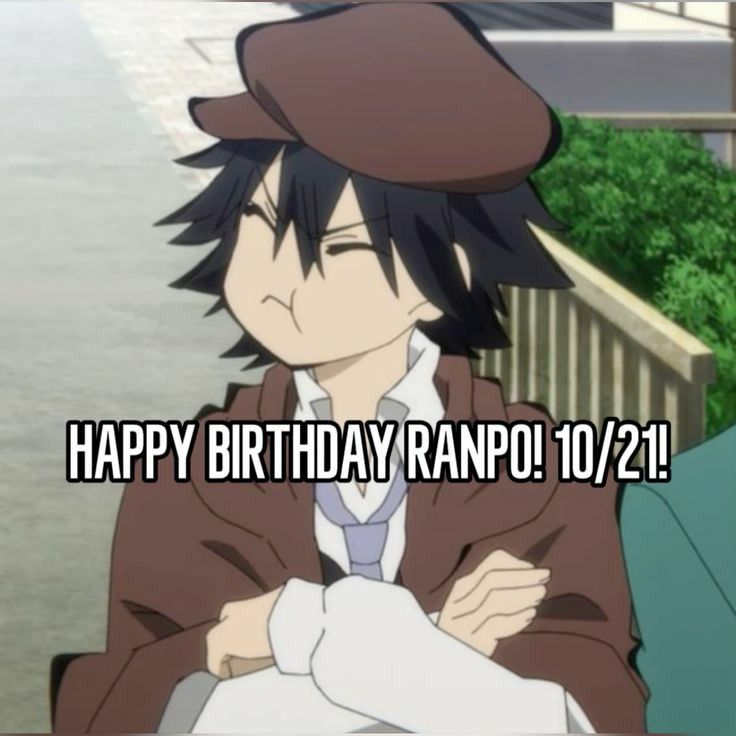 BSD Ranpos Birthday fanart update ♡ | HoYoLAB