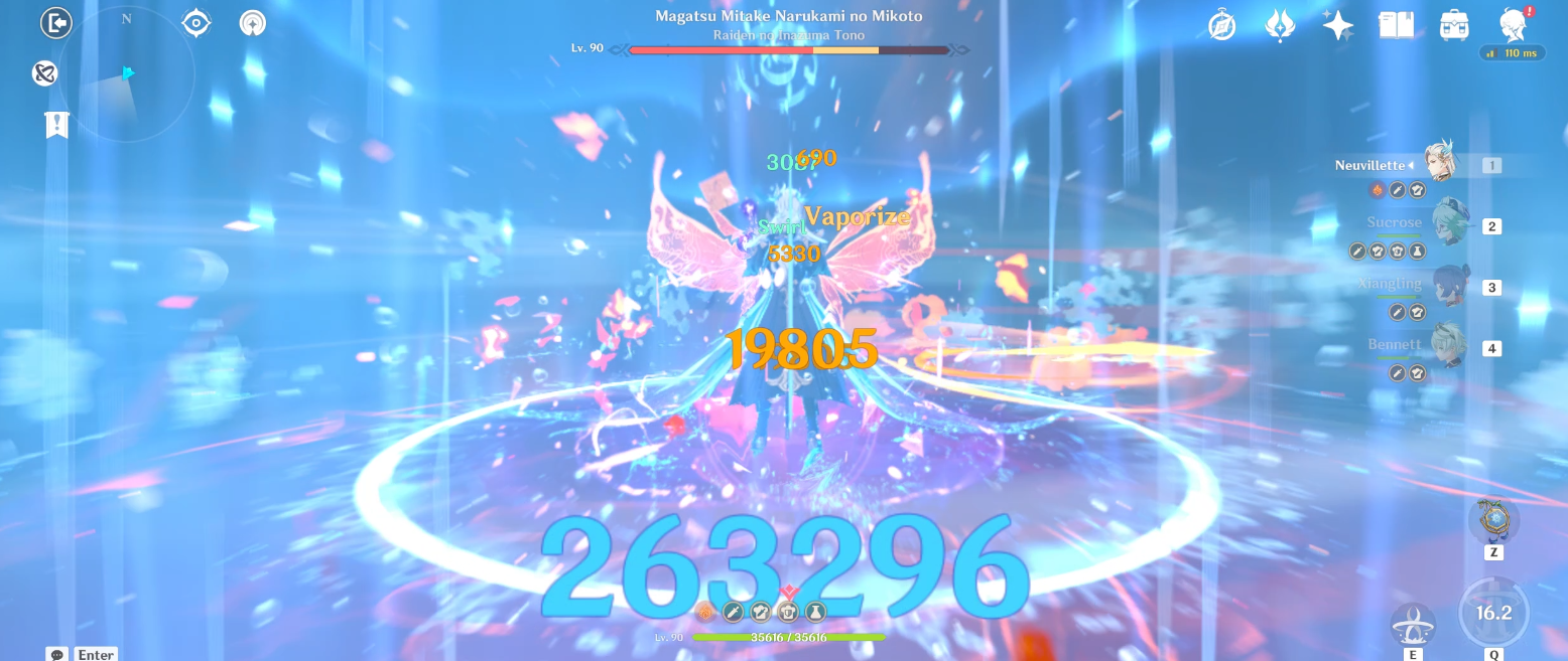 2nd Personal Damage Showcase (Vaporize Reaction) Genshin Impact | HoYoLAB