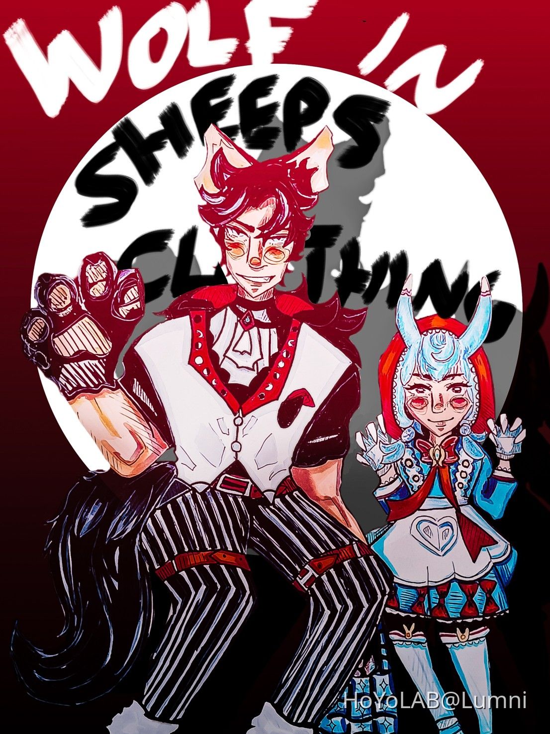 Wolf in Sheep's Clothing | Wriothesley & Sigwinne Genshin Impact | HoYoLAB