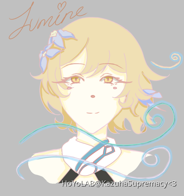 Quick little Lumine drawing Genshin Impact | HoYoLAB