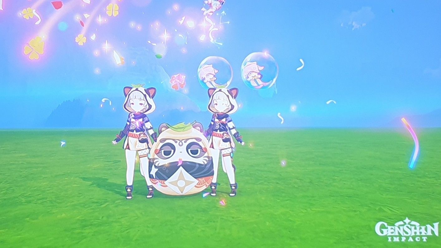 Running to inazuma under water with Sayu! Genshin Impact | HoYoLAB