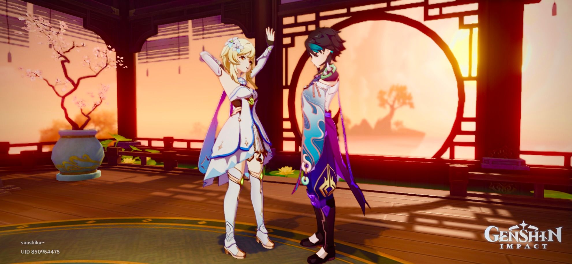 Lumine and xiao Genshin Impact | HoYoLAB