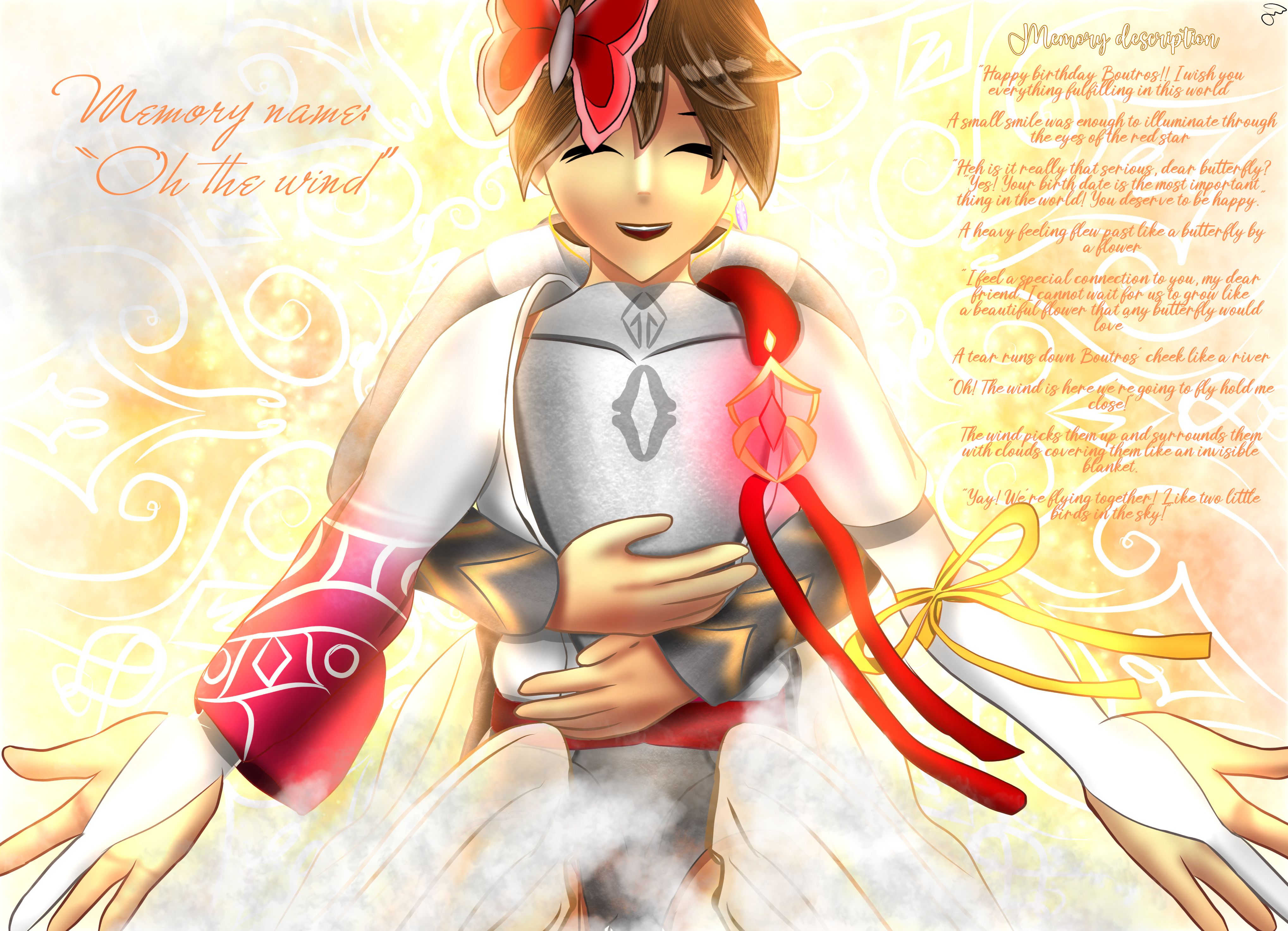 “Oh the wind” memory - OG Series’ OC | HoYoLAB