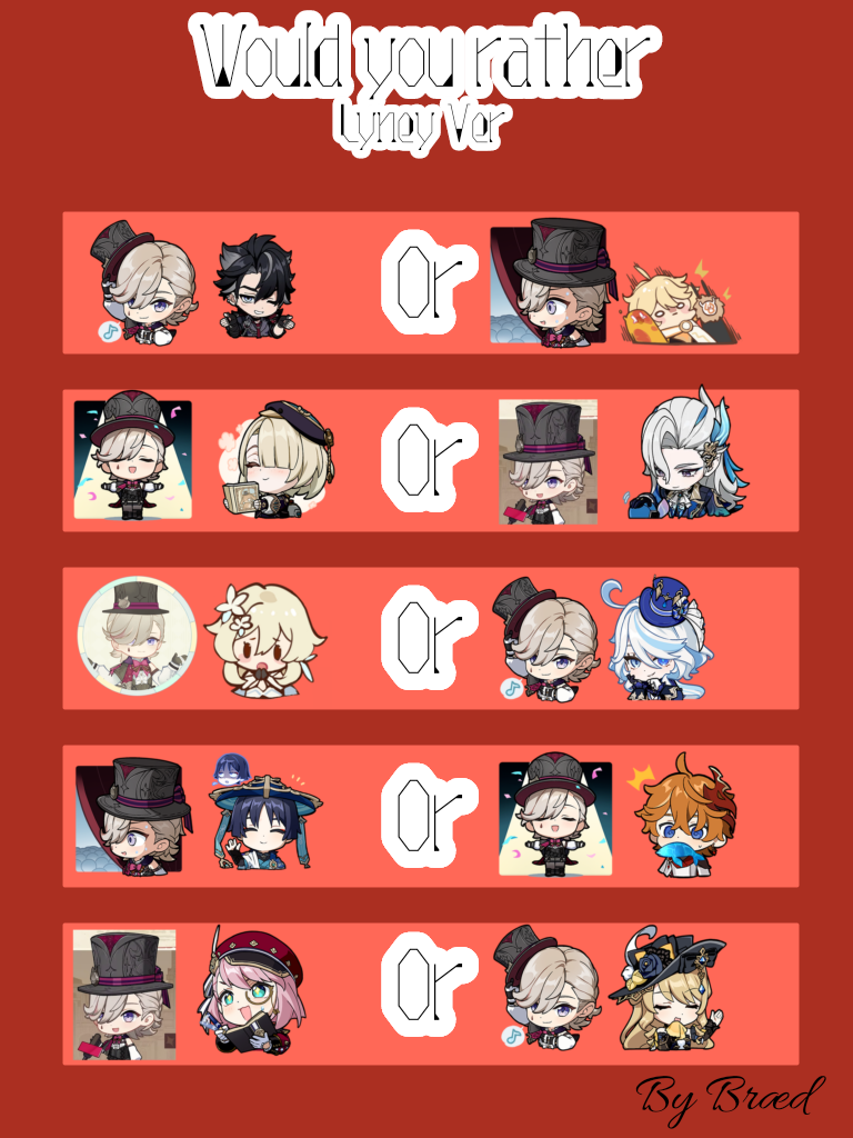 Lyney ships Genshin Impact | HoYoLAB