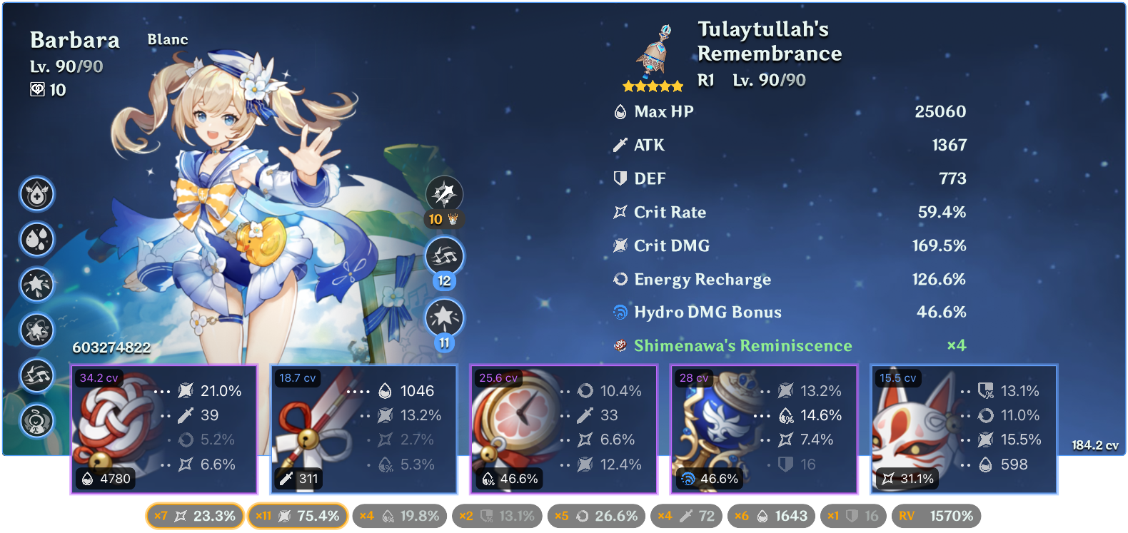 Barbara DPS Genshin Impact | HoYoLAB