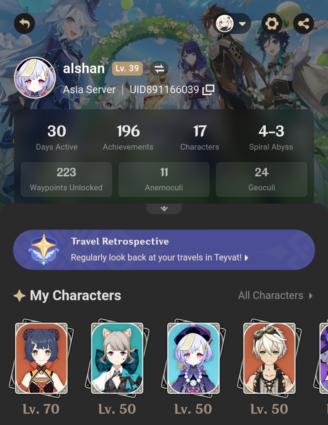 It's only been 30 days but at AR39. Should I update my AR level with ...