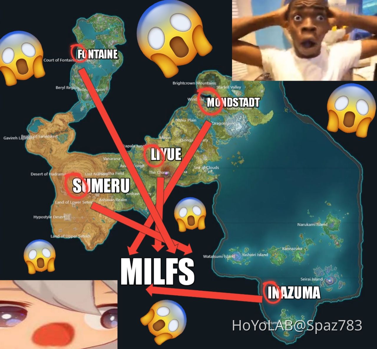 your daily meme i made (day 44) Genshin Impact | HoYoLAB