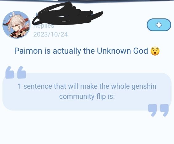 Asking people what would make the Genshin community flip Genshin Impact ...