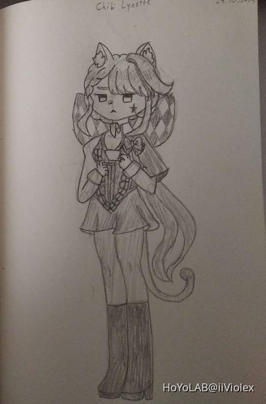 Chibi Lynette On Paper :D Genshin Impact | HoYoLAB