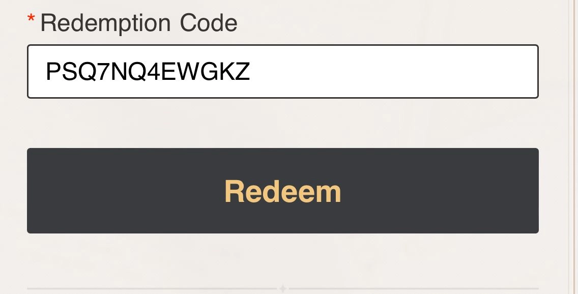 Primogem code Genshin Impact | HoYoLAB