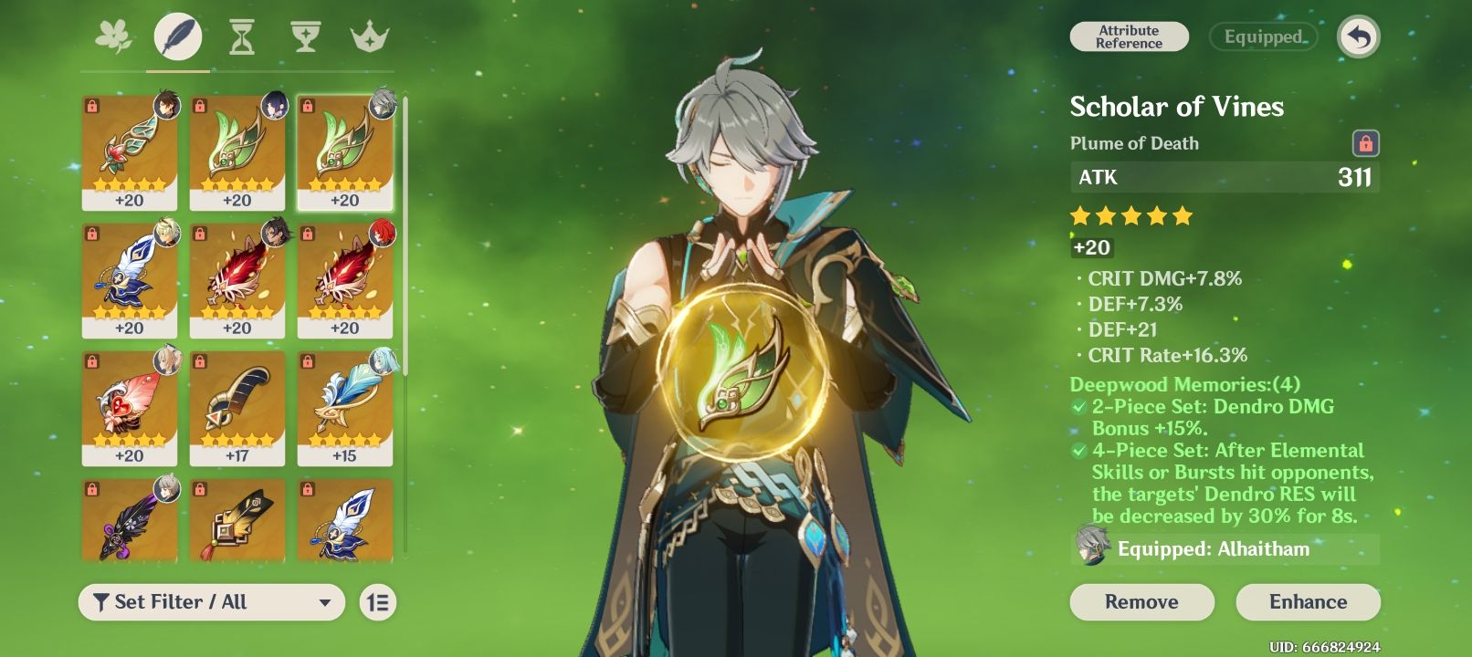 Is this enough crit rate on one artifact Genshin Impact | HoYoLAB