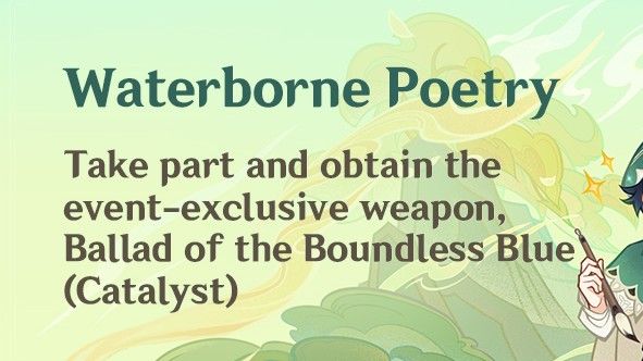 [Version 4.1 Event] Waterborne Poetry (A collaborative poetry festival ...
