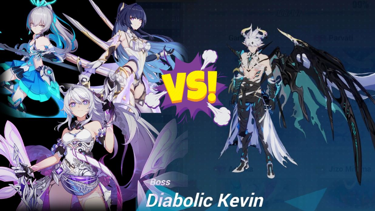 [Honkai Impact 3] Diabolical Kevin Symphony Type ABYSS NIRVANA | HoFi (S) HoO (S) HoTr (S ...