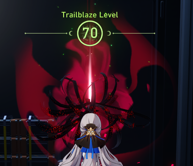 finally level 70! (i never spent stellar jade for trailblaze power ...