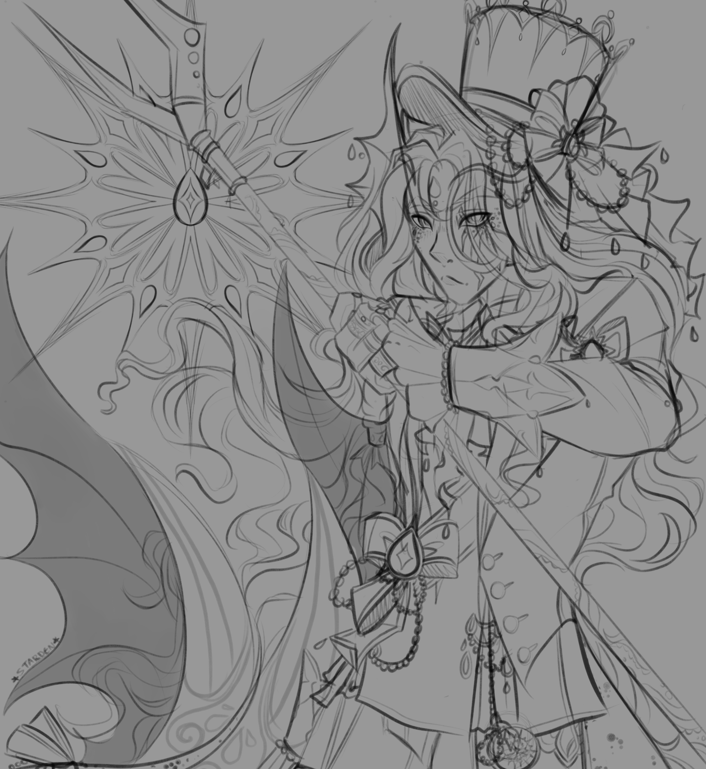 Wip- Ryuku (oc) in Furina’s outfit Genshin Impact | HoYoLAB