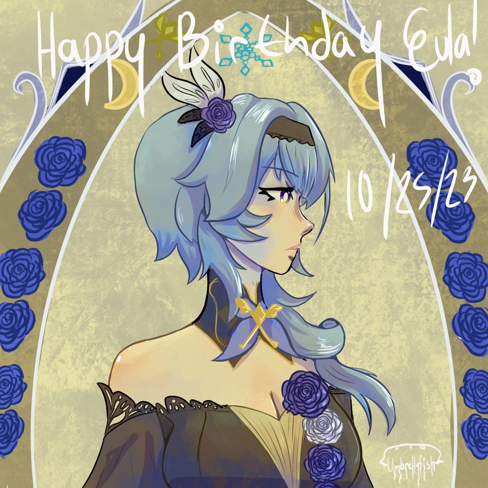 Happy Birthday Eula! Genshin Impact | HoYoLAB