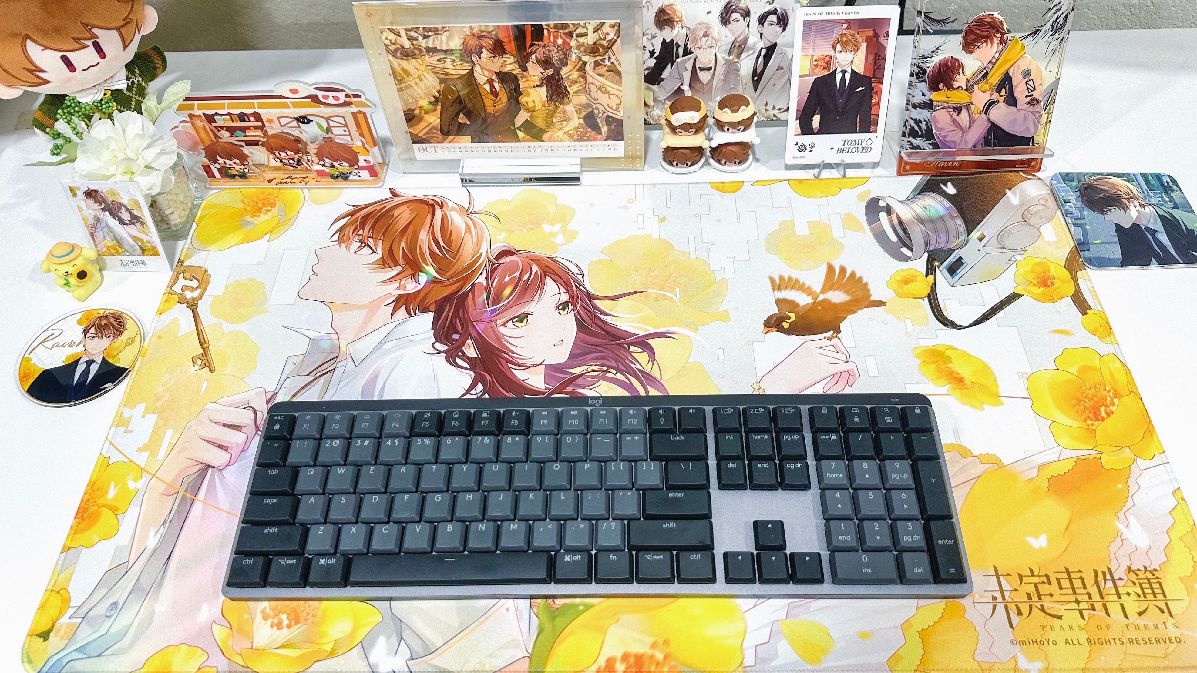 TOT Luke-themed desk setup Tears of Themis | HoYoLAB