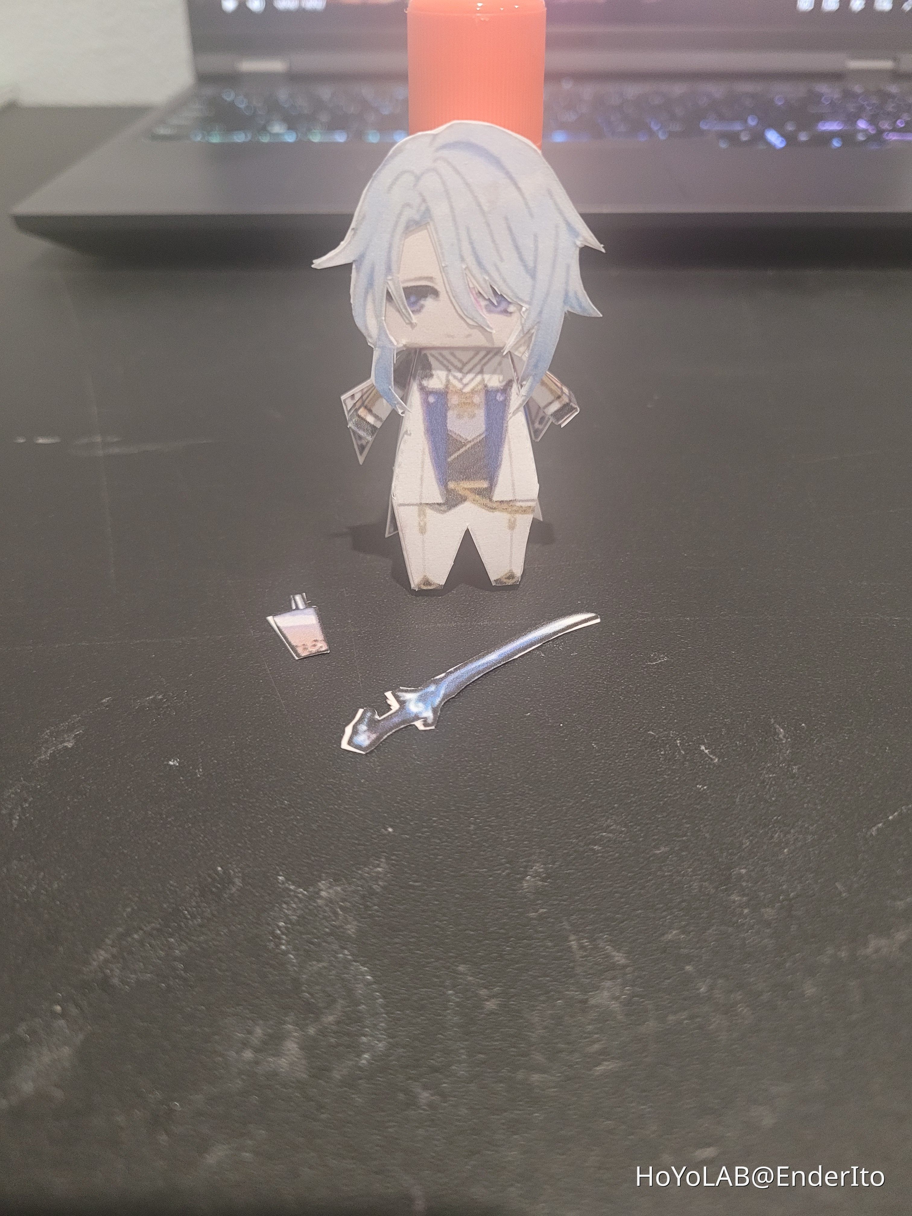 Paper Ayato Genshin Impact | HoYoLAB