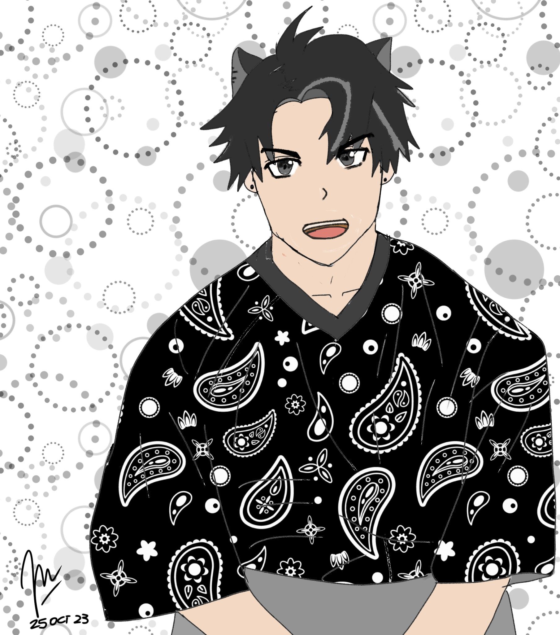 Drawing wriothesley using Yukata Genshin Impact | HoYoLAB