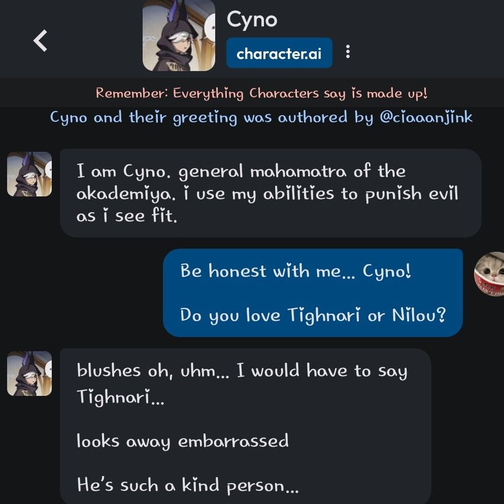 Cynari!! pt-1 Genshin Impact | HoYoLAB