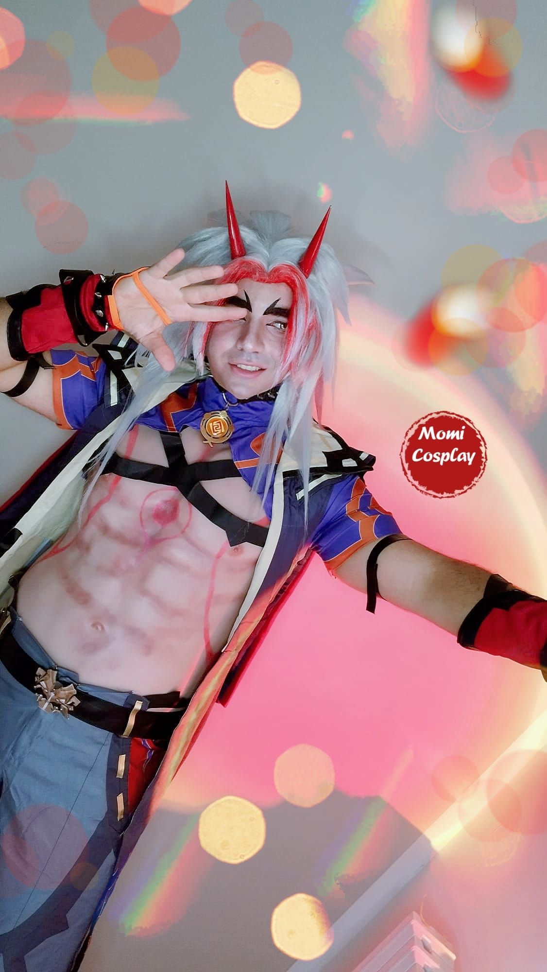 Arataki itto cosplay Genshin Impact | HoYoLAB