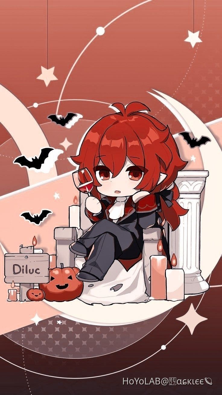 Diluc looks so cute ️ Genshin Impact | HoYoLAB