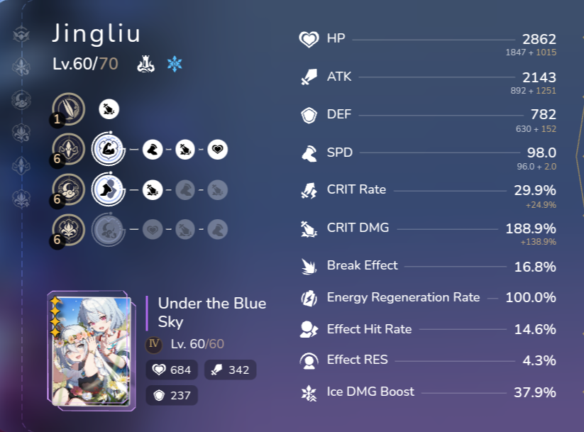 the best jingliu build 😎 Honkai: Star Rail | HoYoLAB