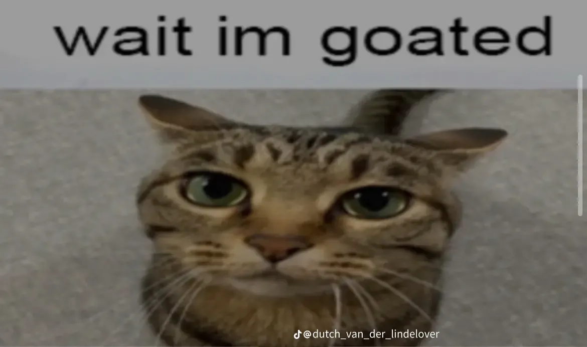 Wait im goated | HoYoLAB