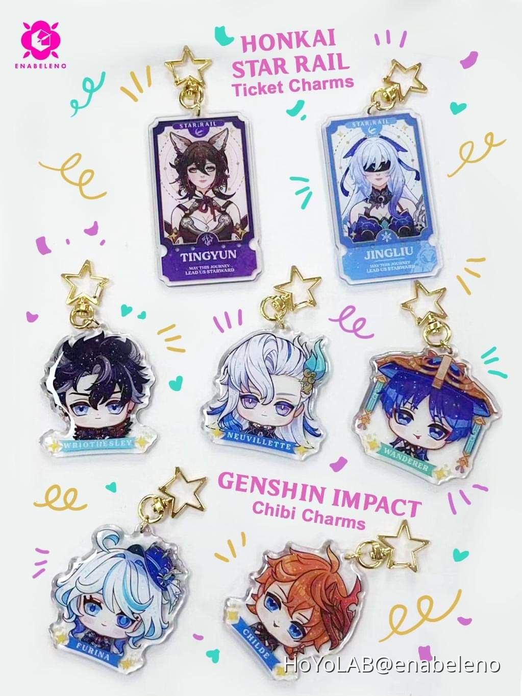 Genshin + Star Rail Charms Genshin Impact | HoYoLAB