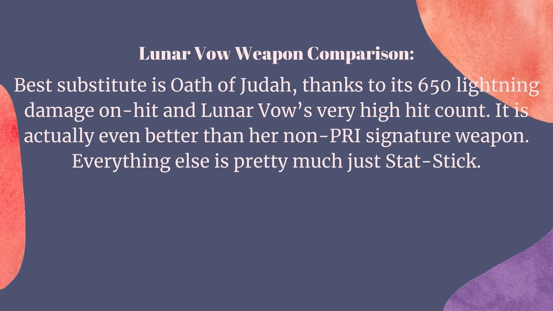 LUNAR VOW: CRIMSON LOVE LUNA (THERESA) COMPLETE STIGMATA AND WEAPON ...