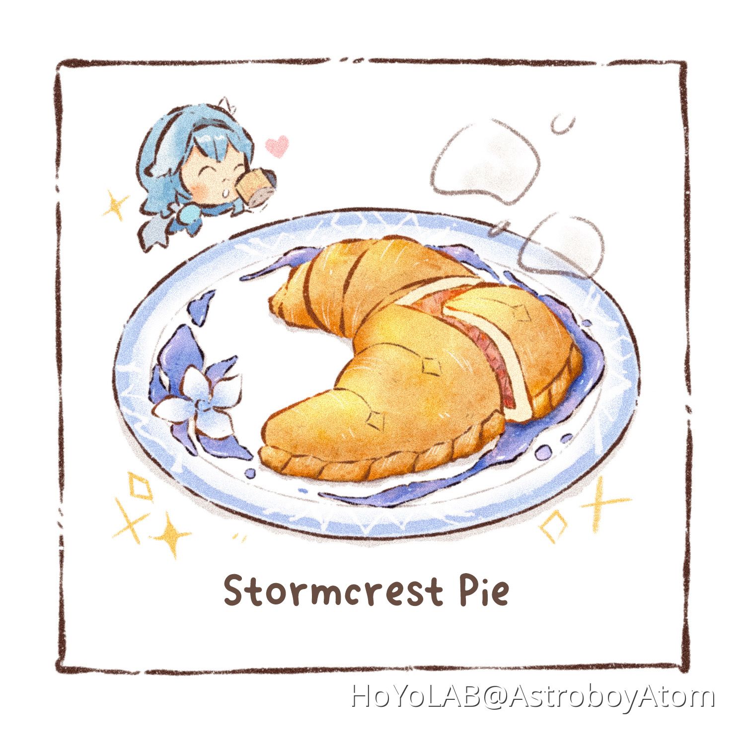 Stormcrest Pie : Eula's Special Dish Genshin Impact | HoYoLAB