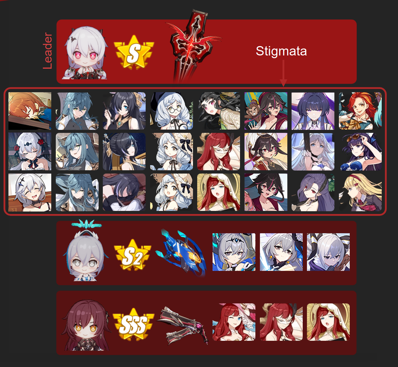 Lunar Vow: Crimson Love - Weapon and Stigmata Honkai Impact 3rd | HoYoLAB