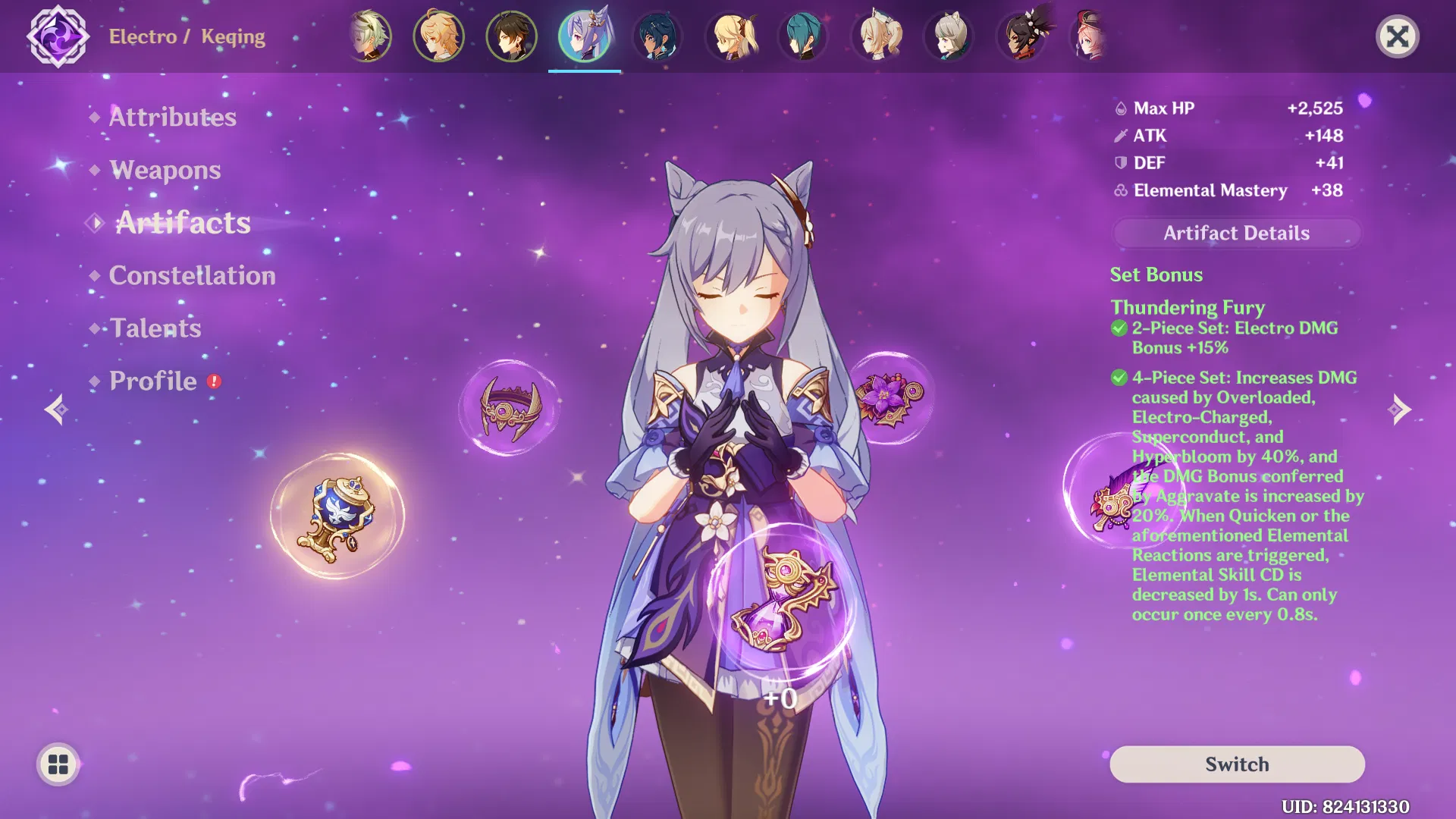 Keqing build Genshin Impact | HoYoLAB