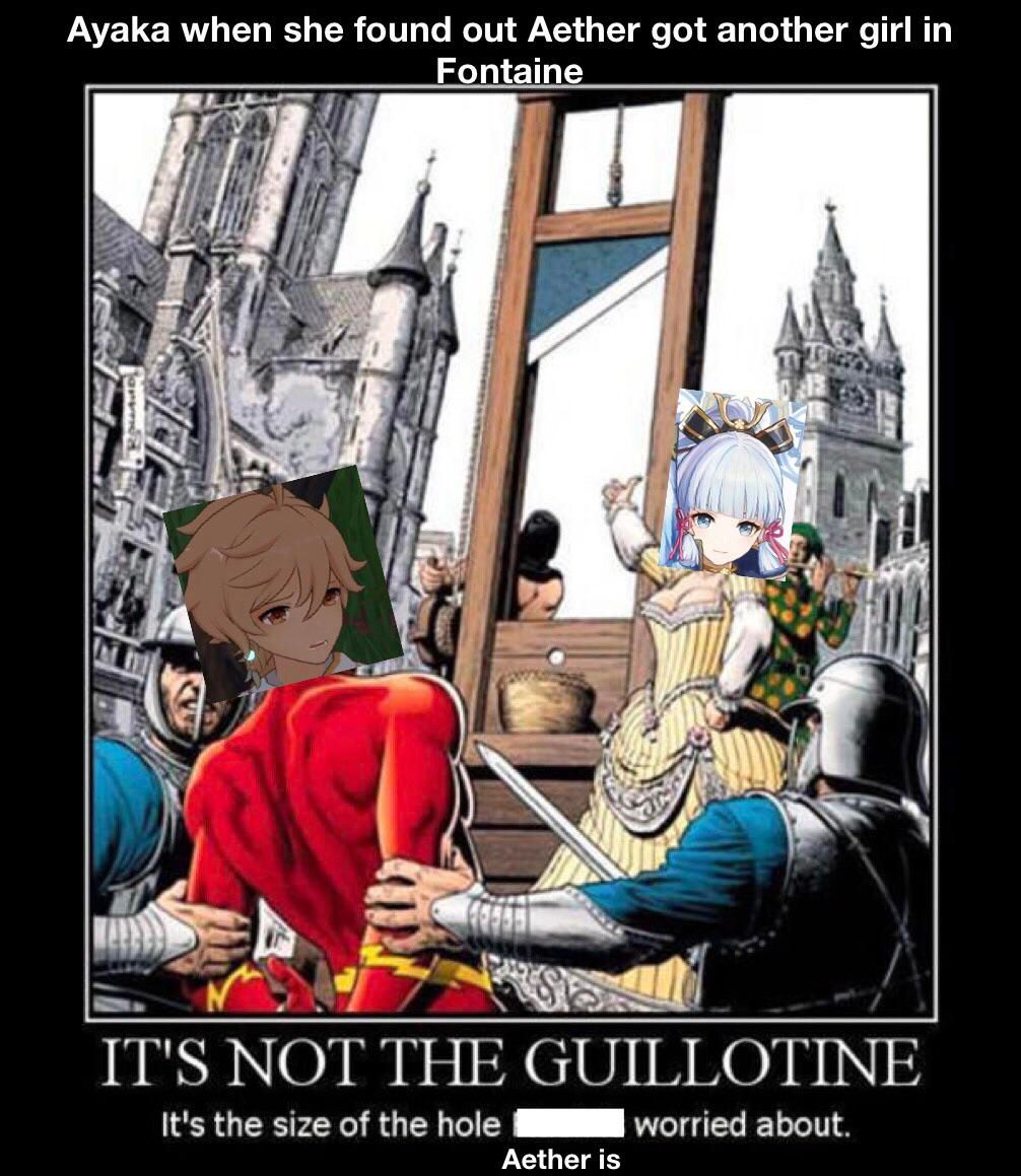 IT'S NOT THE GUILLOTINE Genshin Impact | HoYoLAB