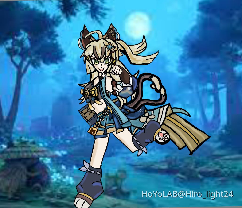 Kirara fan art Genshin Impact | HoYoLAB