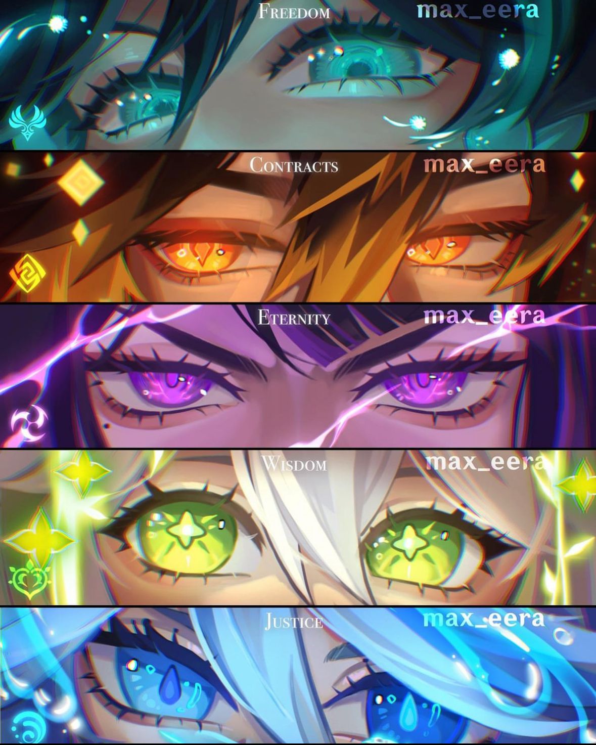 Archon eyes Genshin Impact | HoYoLAB