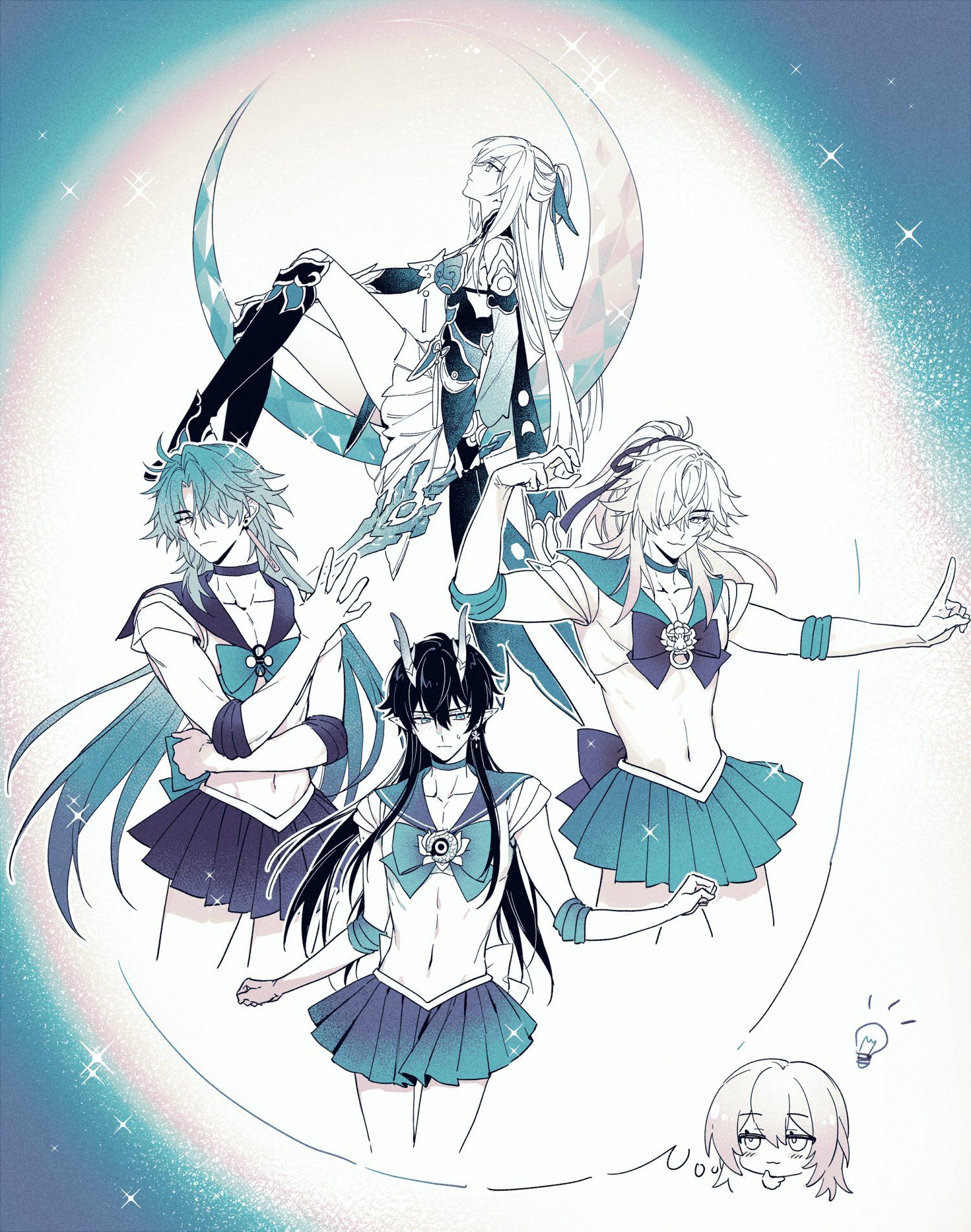 HSR in Sailor Moon Honkai: Star Rail | HoYoLAB