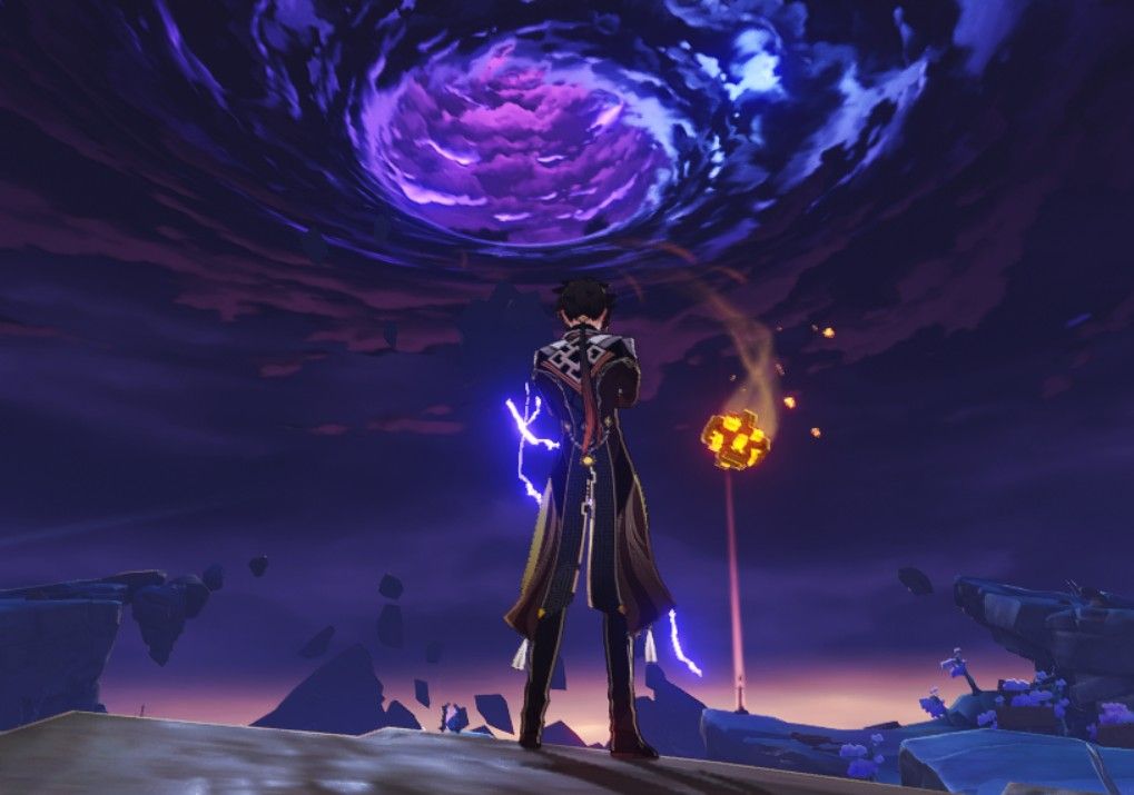 First time at Inazuma with daddy geo 🌩 Genshin Impact | HoYoLAB