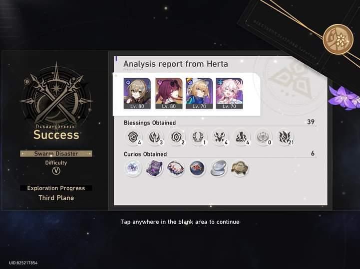 PROPAGATION SWARM V DONE Honkai: Star Rail | HoYoLAB