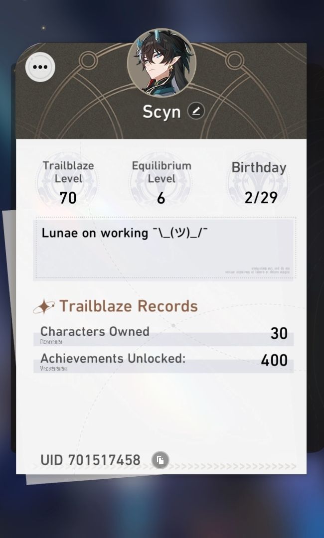 Reached 400 achievement. Honkai: Star Rail | HoYoLAB