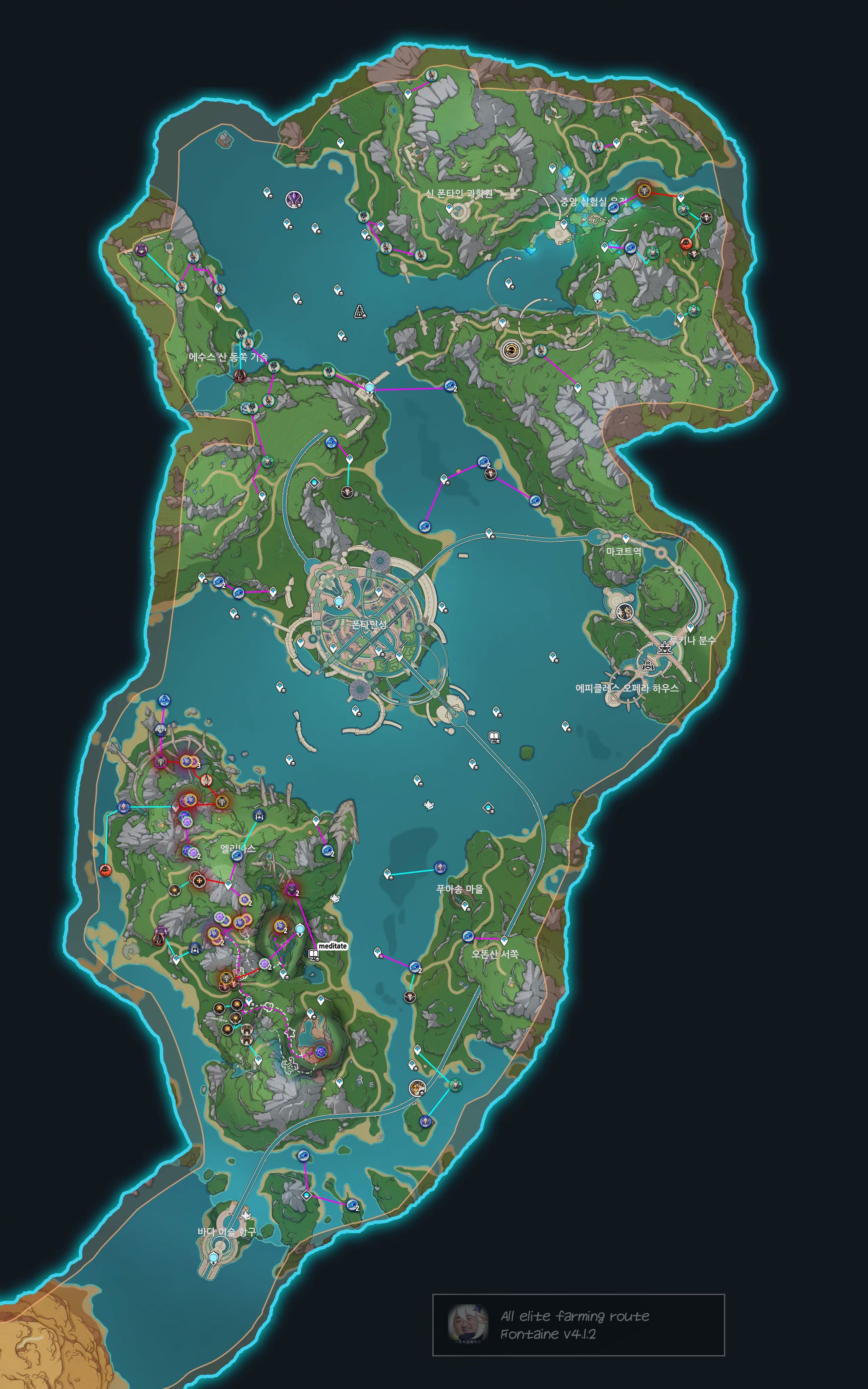 ELITE ENEMIES - FARMING ROUTE [ 4.1 Version ] Genshin Impact | HoYoLAB