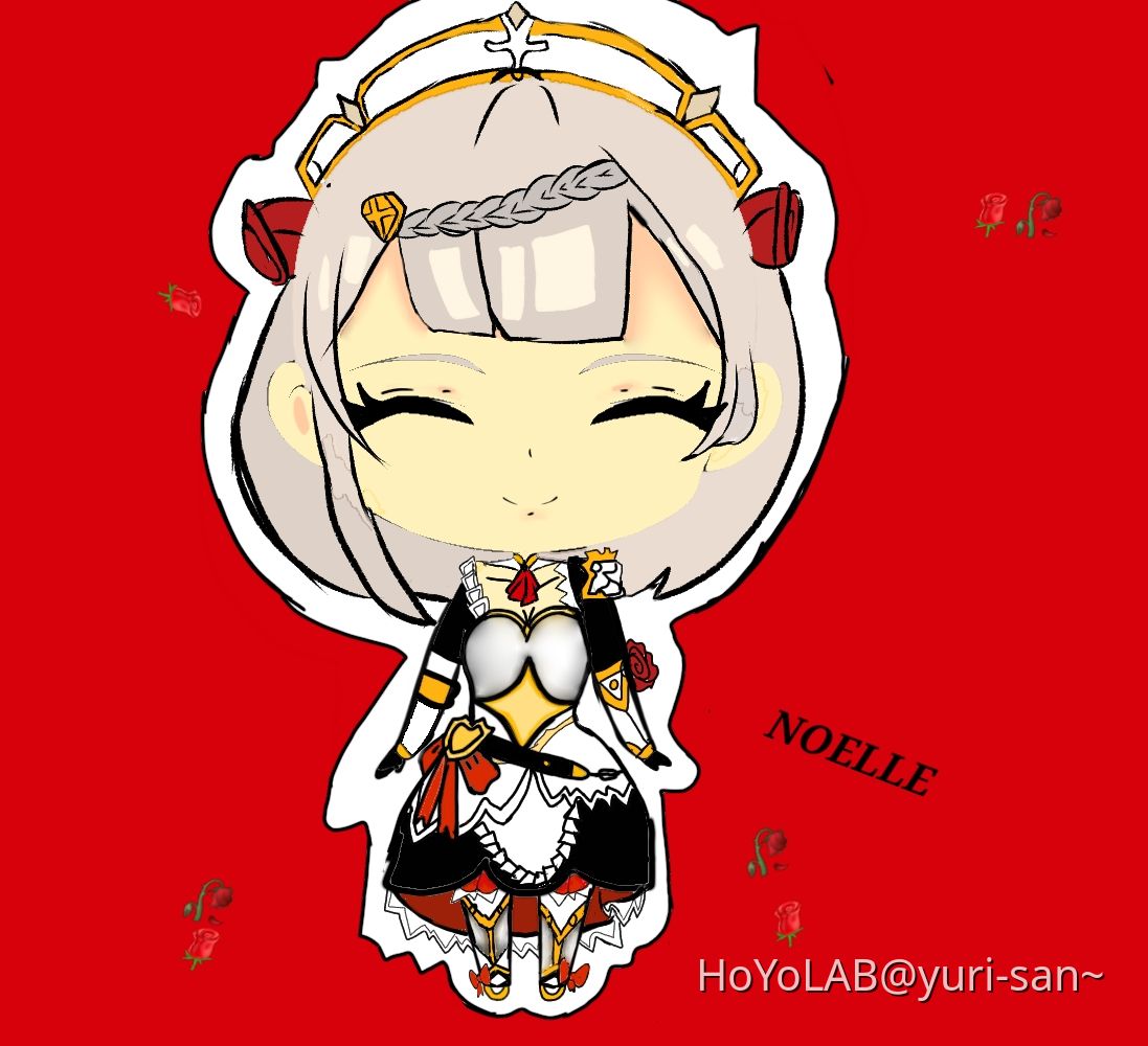 drew noelle sticker!! Genshin Impact | HoYoLAB