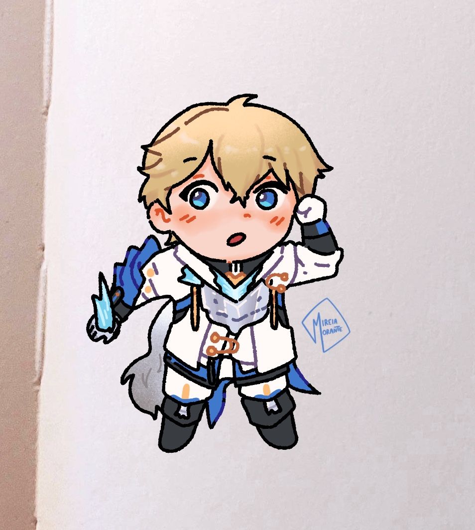 Little Gepard drawing ️ Honkai: Star Rail | HoYoLAB