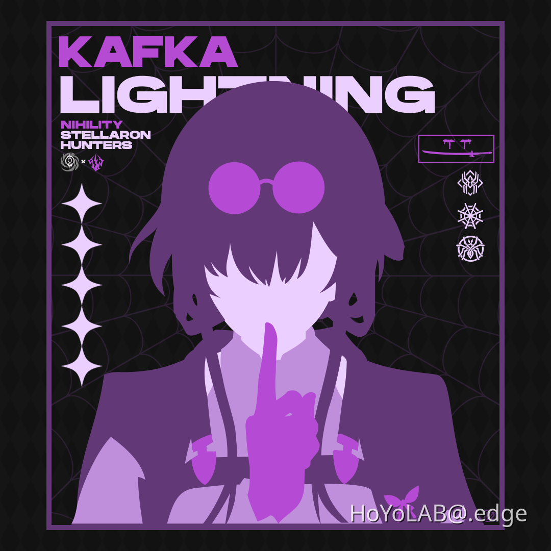 Kafka [Vector Art] Honkai: Star Rail | HoYoLAB