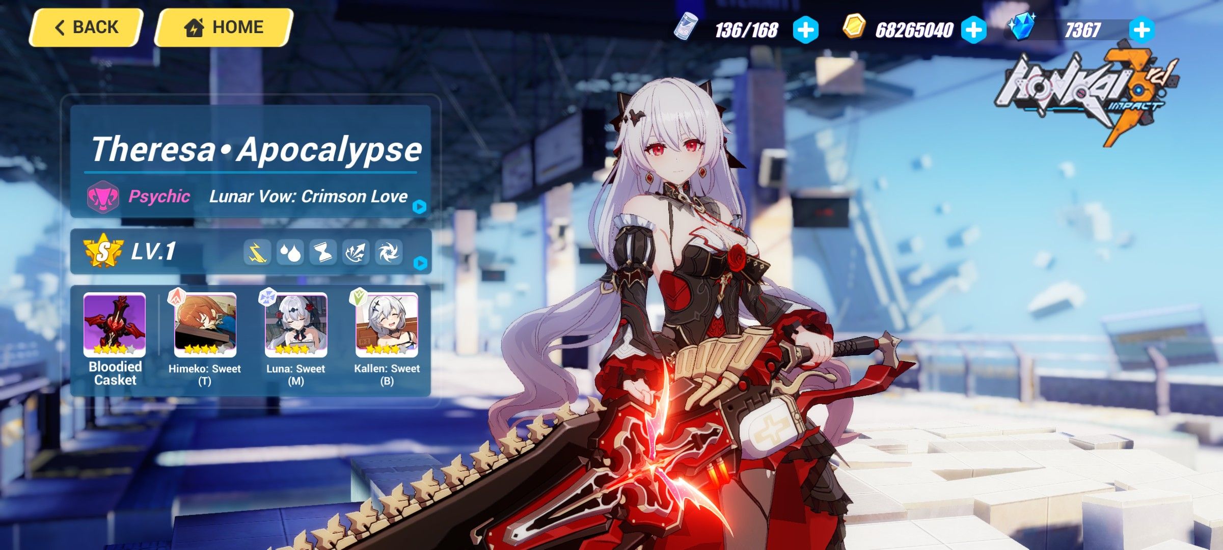 Best luck yet! Tericula Complete! Honkai Impact 3rd | HoYoLAB