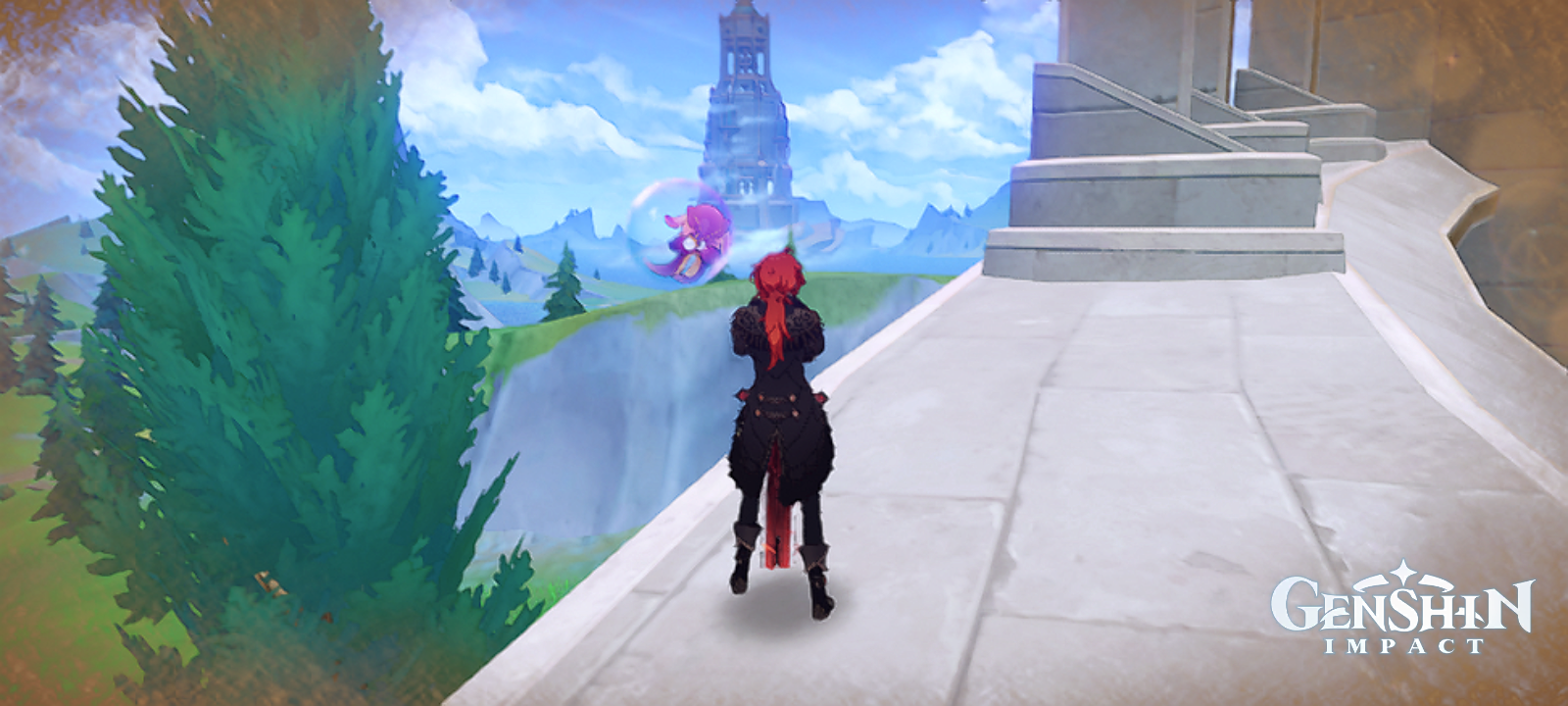 The unexplored tower gives me some nostalgia Genshin Impact | HoYoLAB