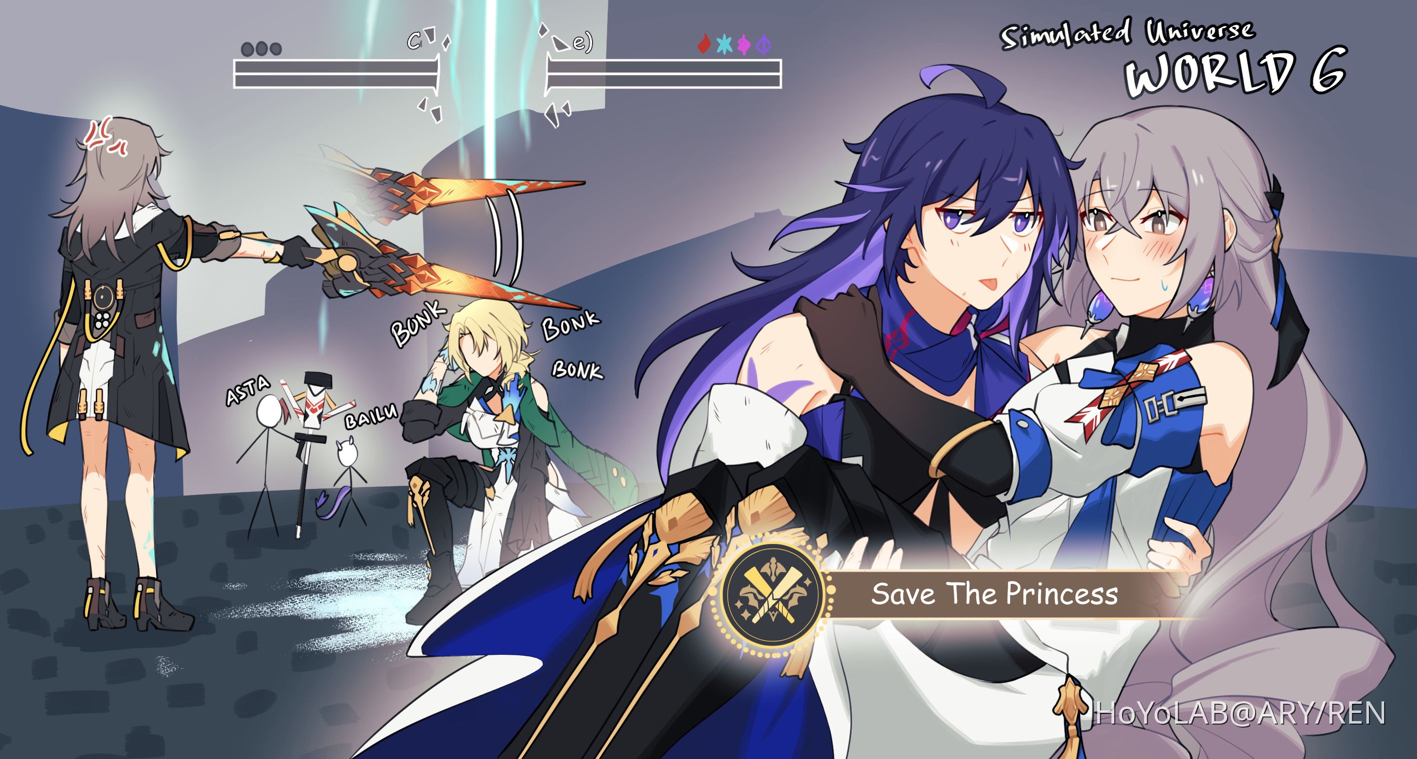 BRONYA & SEELE Honkai: Star Rail | HoYoLAB