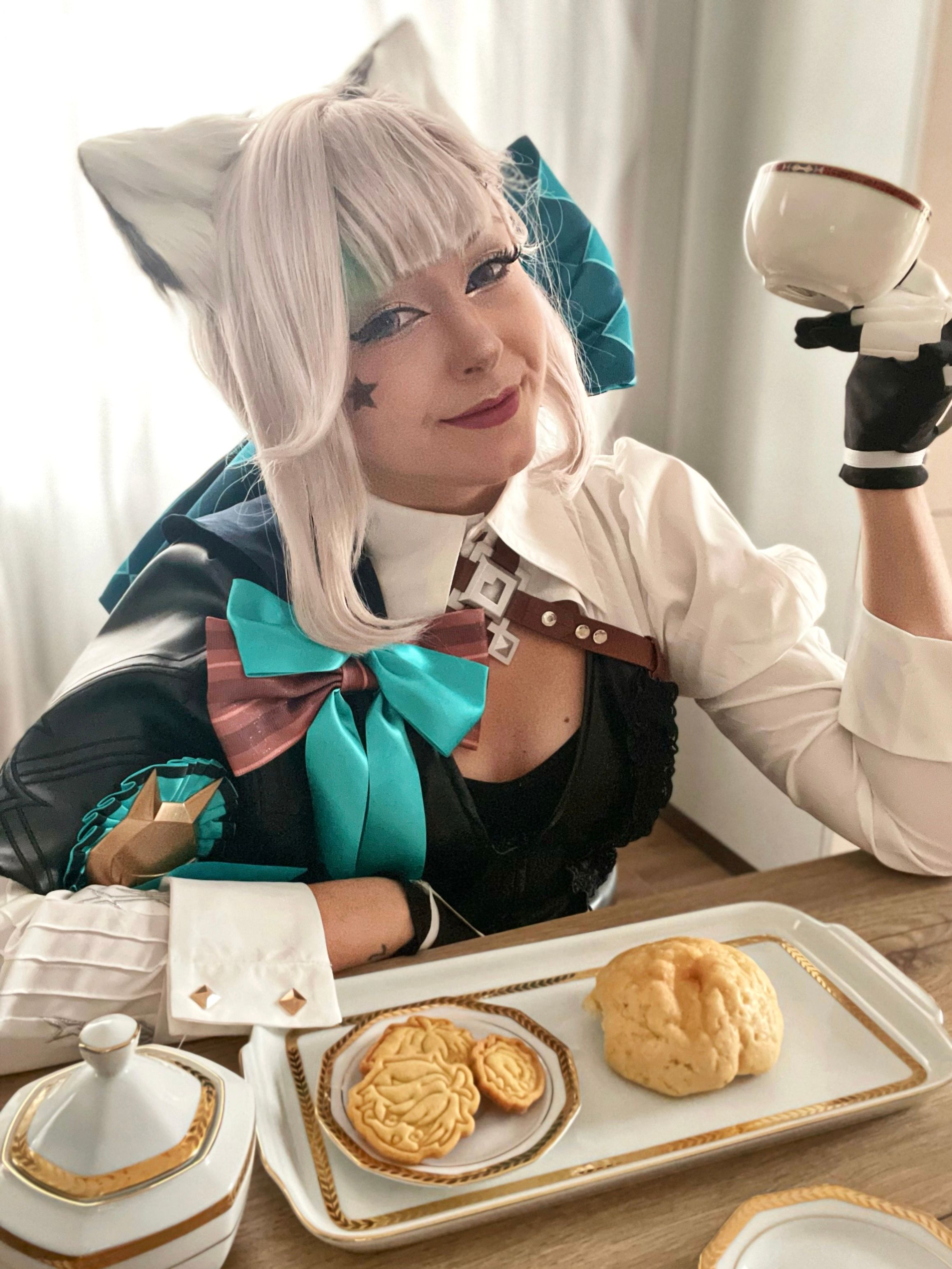 Let’s share a tea Wriothesley!☕️ Genshin Impact | HoYoLAB