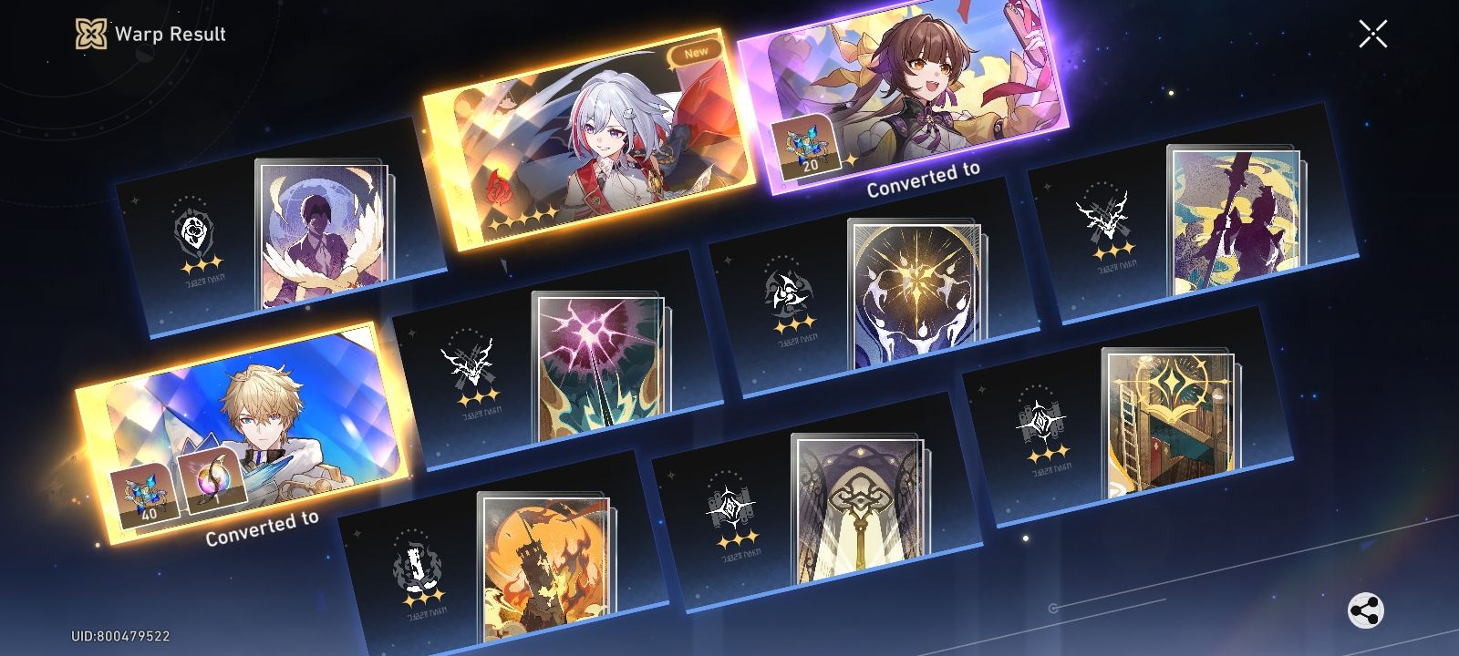 My luckiest 10 pull in hsr so far! Honkai: Star Rail | HoYoLAB